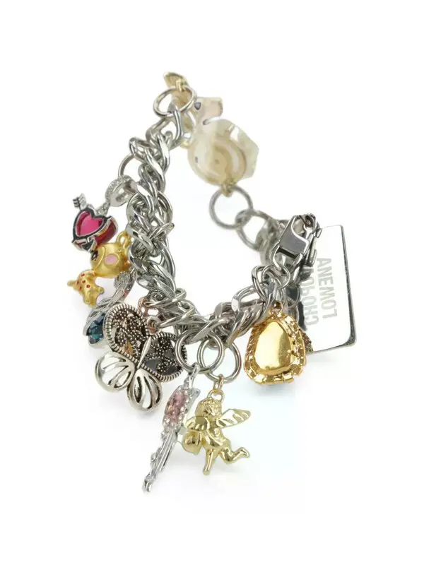 CHOPOVA LOWENA Knuckles Charm-embellished Curb-chain Necklace