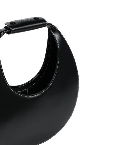Staud Moon Tote Bag Handbag Bovine Leather - Black