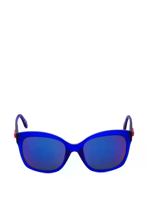 Adidas Or0012 Round-frame Sunglasses - Blue