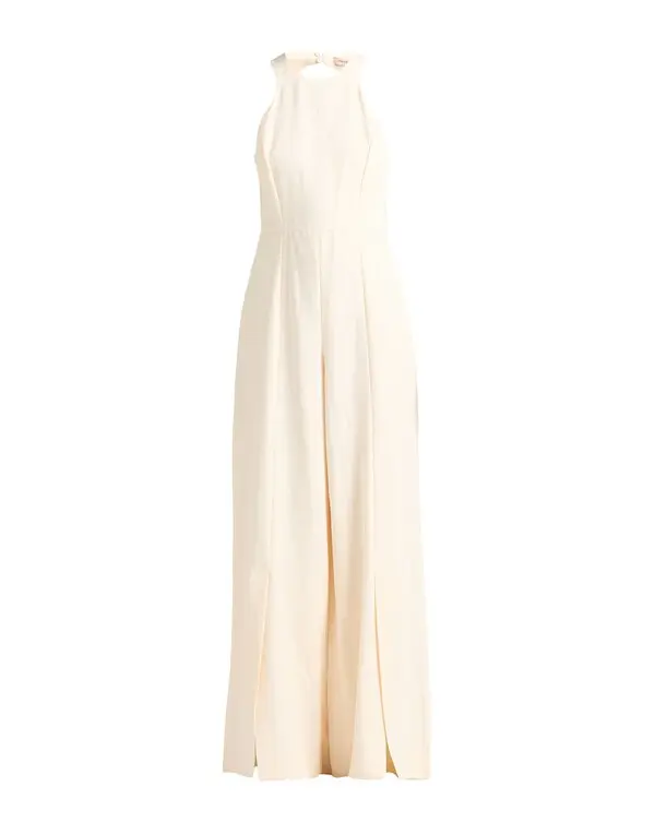 TWINSET Jumpsuit Size Viscose, Linen