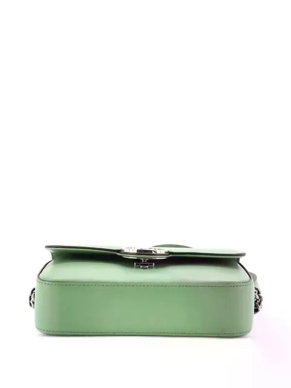 Gucci Petite Gg Flap Leather Mini Shoulder Bag
