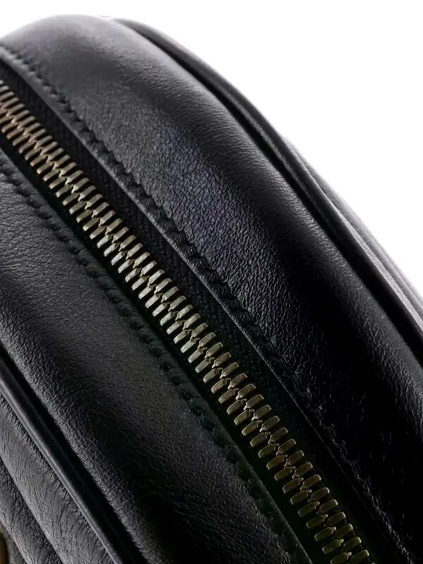 Gucci Gg Marmont Round Shoulder Bag Matelasse Leather Mini Crossbody Bag