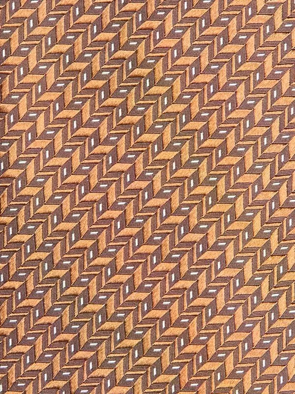 Canali Geometric-pattern Tie