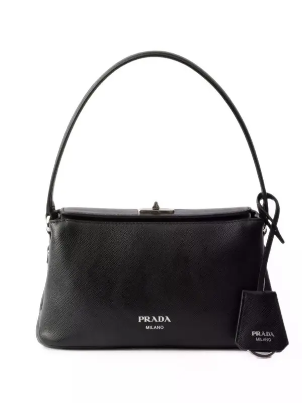 Prada Mini Avoir Saffiano-leather Tote Bag