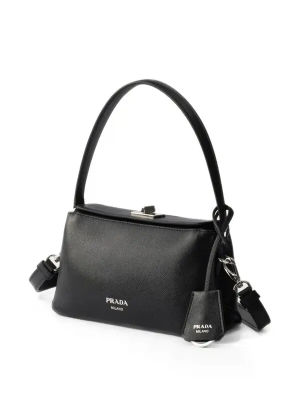 Prada Mini Avoir Saffiano-leather Tote Bag