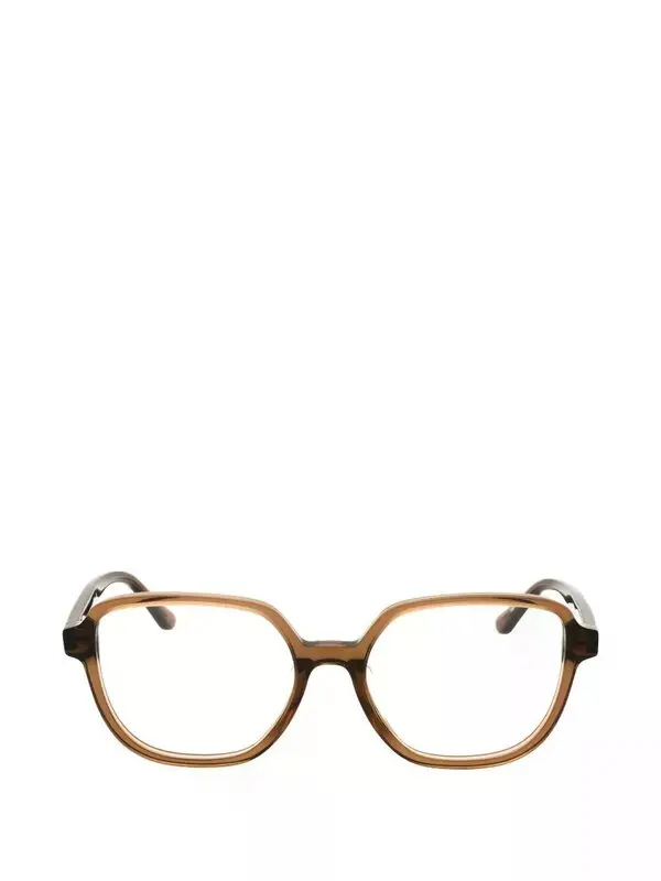 Guess Geometric-frame Glasses - Brown