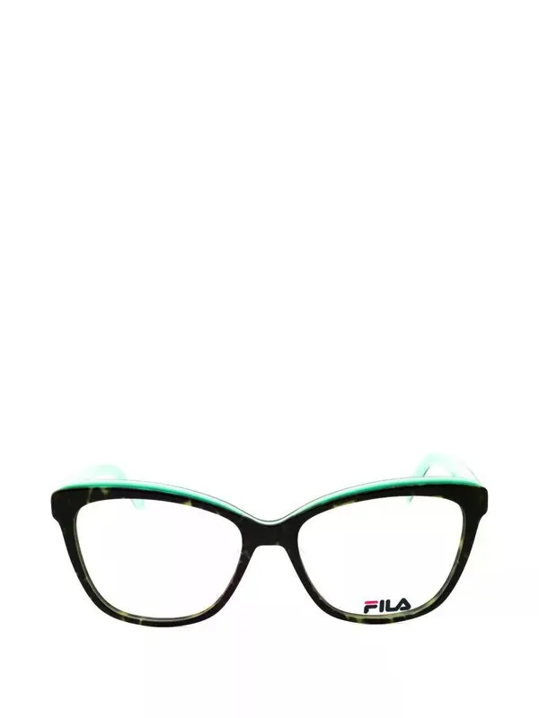 FILA Tortoiseshell-effect Cat-eye-frame Glasses