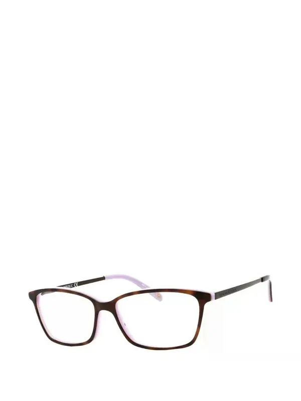 Banana Republic Tortoiseshell-effect Rectangle-frame Glasses - Brown