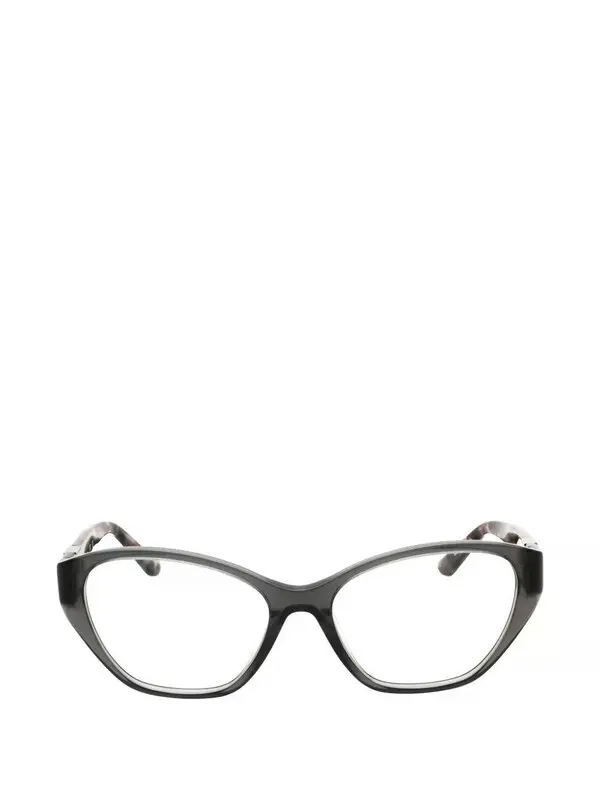 Guess Logo-detail Cat-eye Glasses - Grey