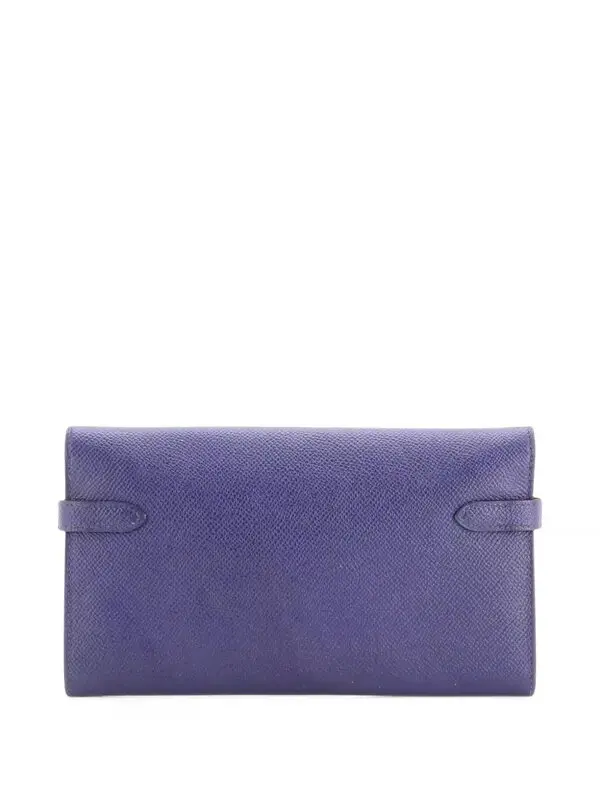 Hermès Kelly Wallet Verso Epsom Long Small Wallets
