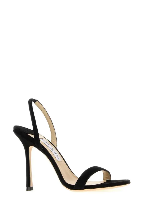 JIMMY CHOO Suede Jenn Sandals