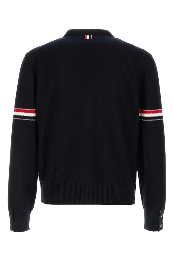 Thom Browne Dark Wool Cardigan