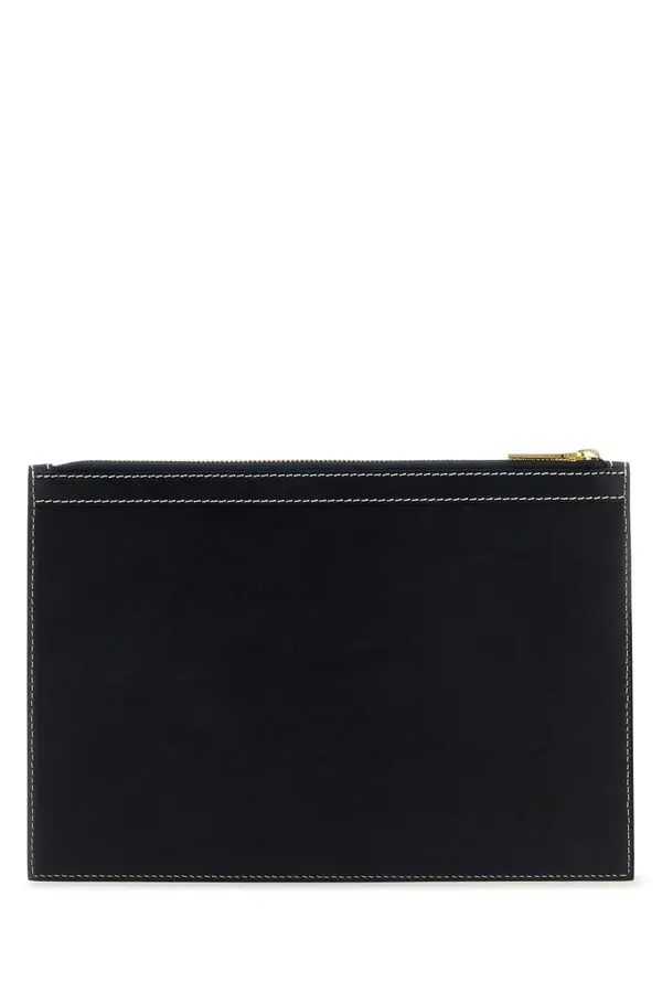 Thom Browne Midnight Leather Document Case