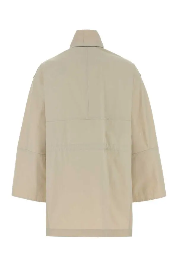 Brunello Cucinelli Sand Cotton Blend Jacket