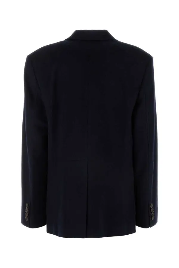 Miu Miu Midnight Wool Blend Blazer