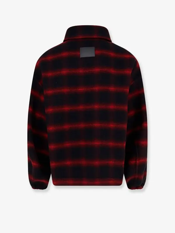 Balenciaga Slipon Madras Wool Jacket