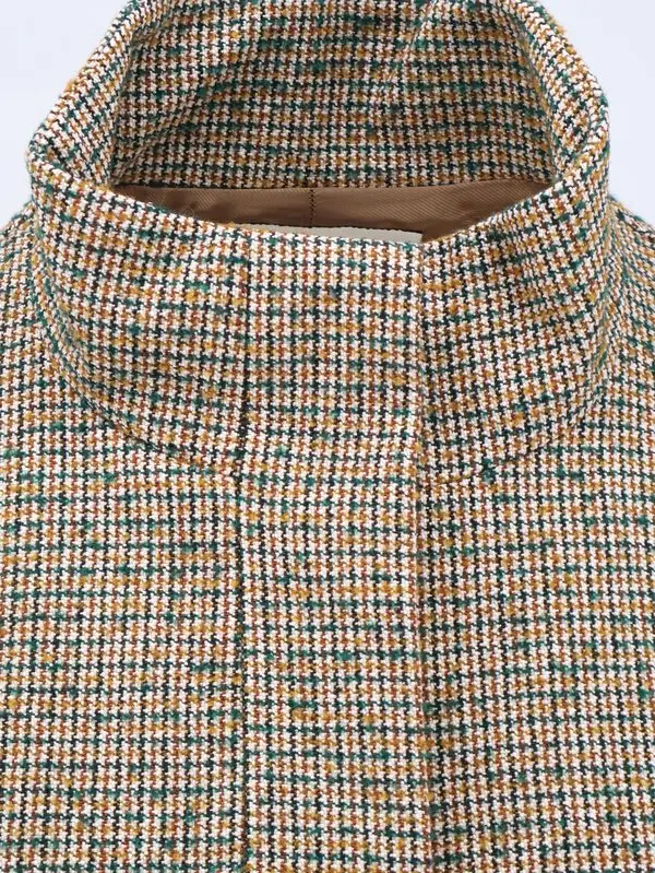 Dries Van Noten Voles Cotton And Wool Blend Jacket