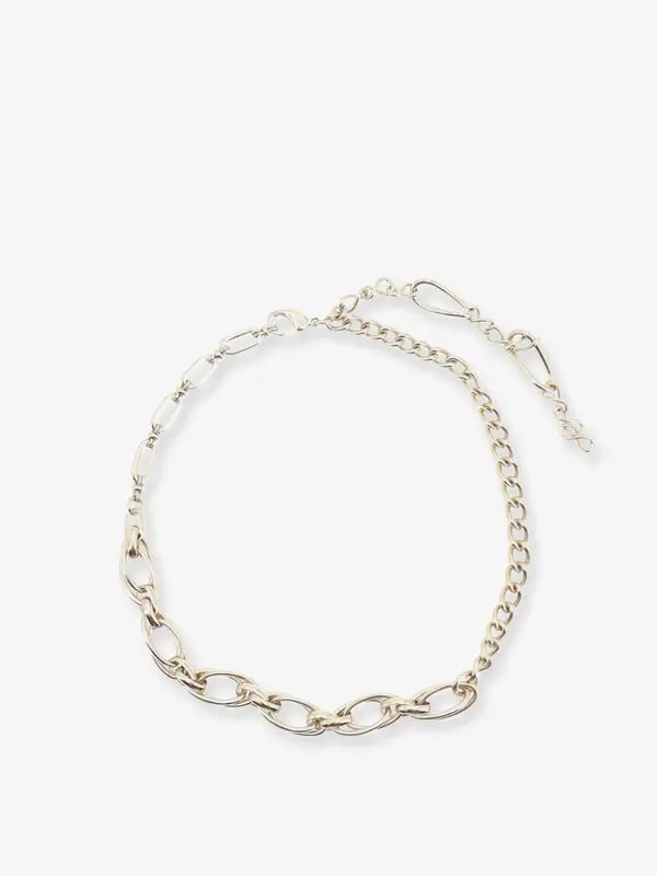 Dries Van Noten Tassel Pendant Brass And Resin Necklace