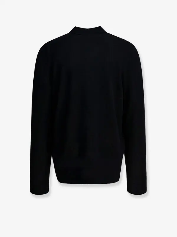 Vince Merino Wool Polo Shirt Sweater