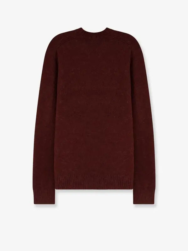 Vince Wool Blend Sweater With Melange Effect