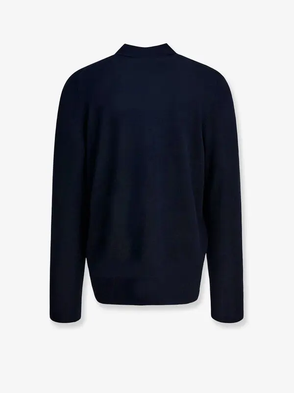 Vince Merino Wool Polo Shirt Sweater