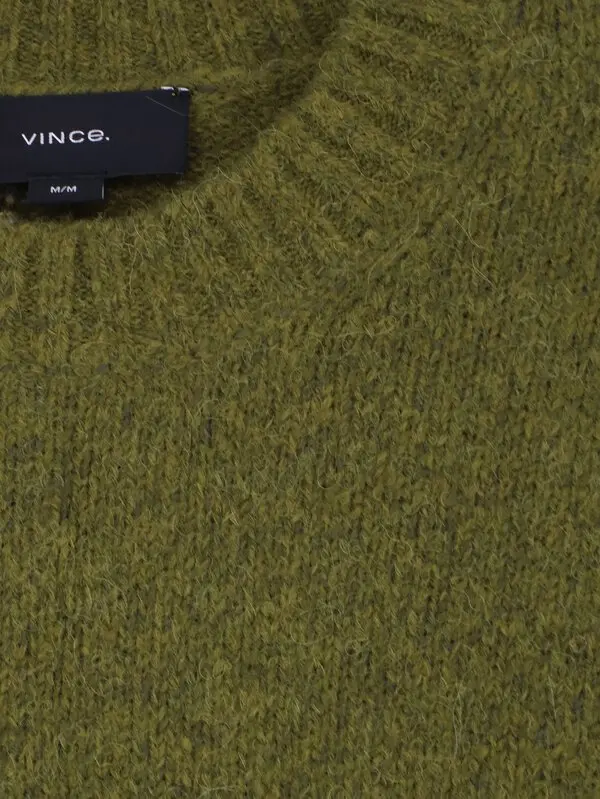 Vince Wool Blend Sweater With Melange Effect