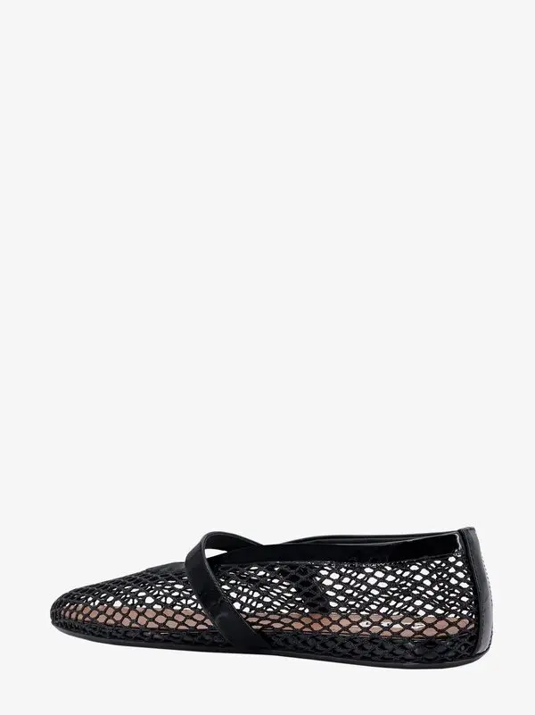 Alaïa Mesh Ballet Flats - Black