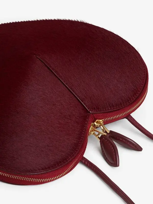 Alaïa Le Coeur Pony Skin Shoulder Bag