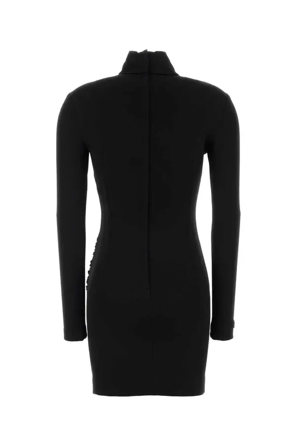 Dolce & Gabbana Stretch Viscose Blend Mini Dress