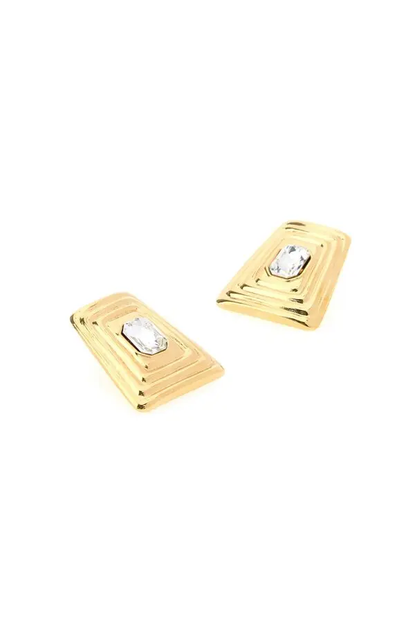 Alessandra Rich Metal Earrings