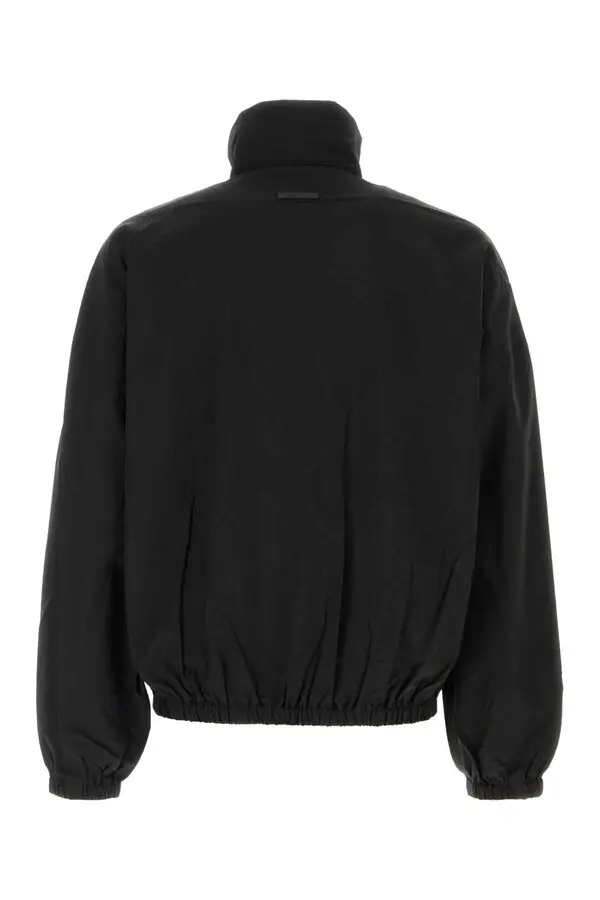 Fear Of God Nylon Bomber Jacket - Black