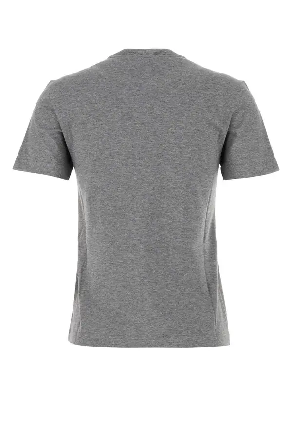 Fendi Grey Cotton T-shirt - Gray