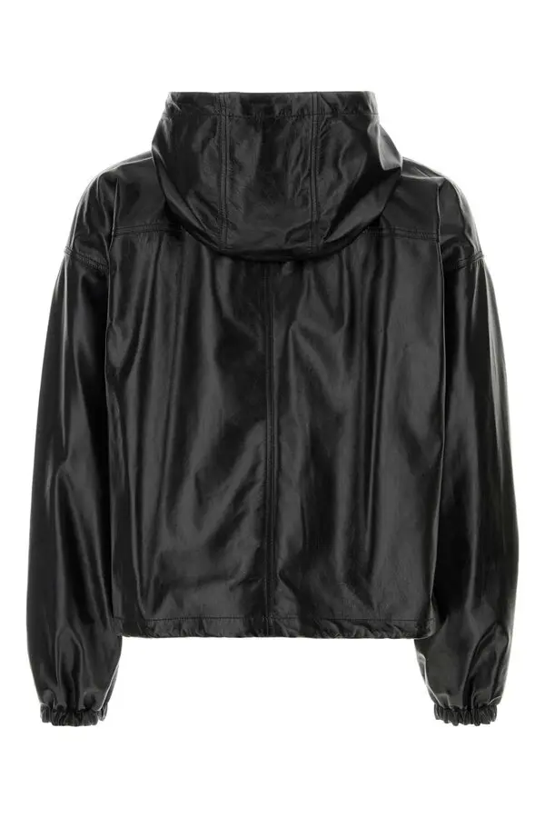 Fendi Leather Jacket - Black