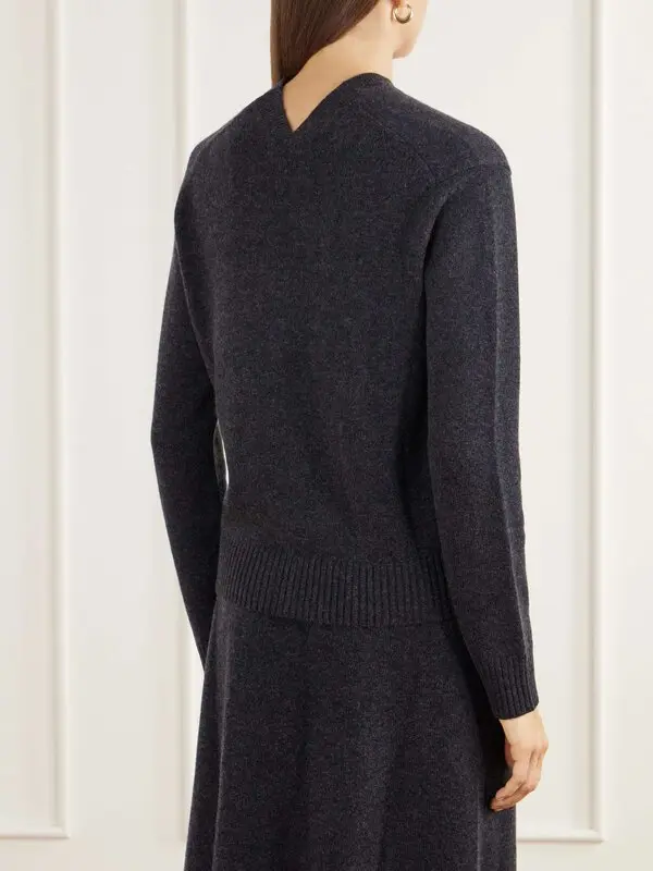 ALLUDE Wool And Cashmere-blend Sweater