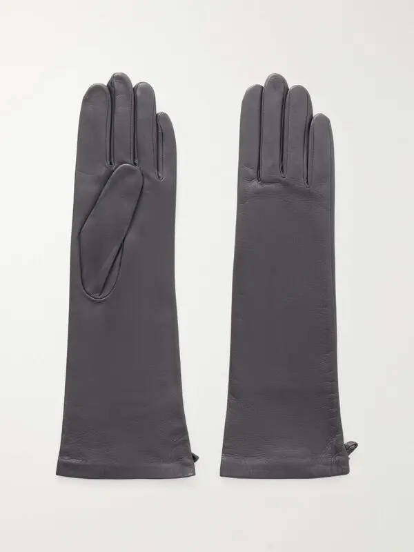 AGNELLE Celia Leather Gloves