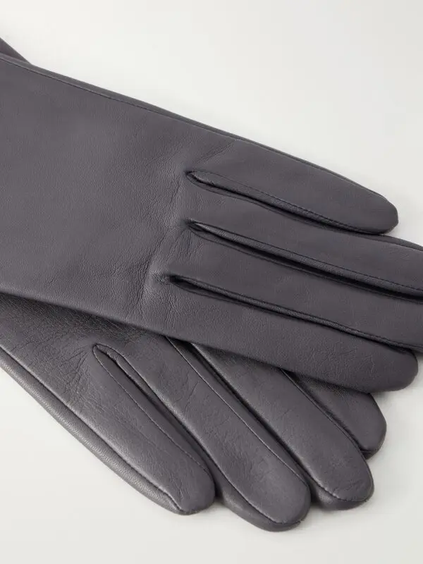 AGNELLE Celia Leather Gloves