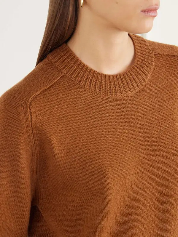 ALLUDE Wool And Cashmere-blend Sweater