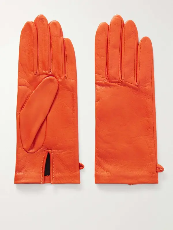 AGNELLE Kate Leather Gloves