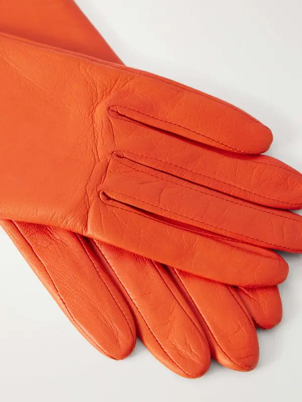 AGNELLE Kate Leather Gloves