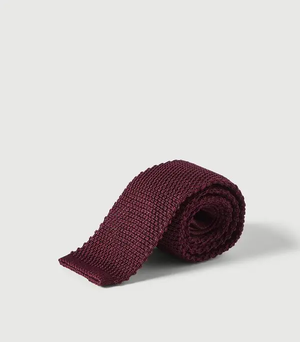 Brunello Cucinelli Silk Knit Tie
