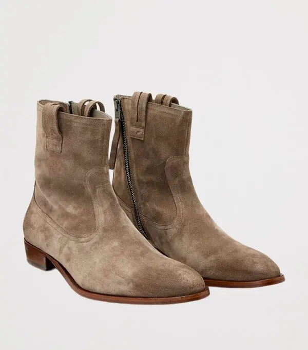 ALLSAINTS Suede Jura Ankle Boots