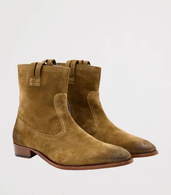 ALLSAINTS Suede Jura Ankle Boots