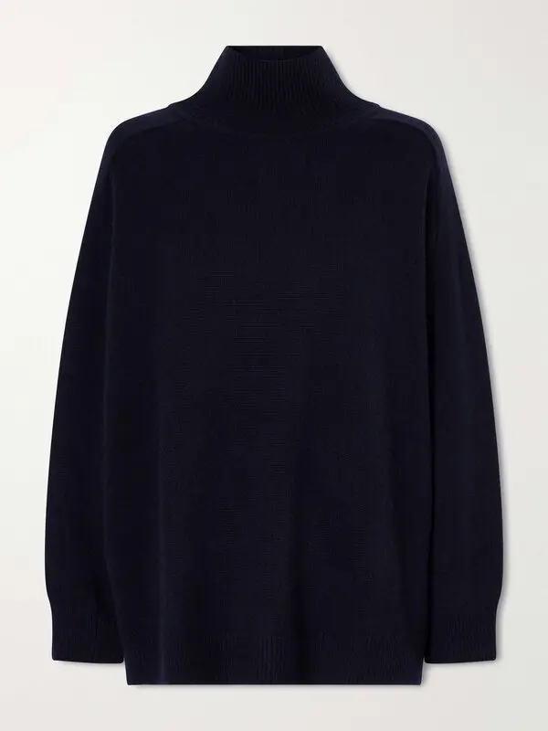 ALLUDE Cashmere Turtleneck Sweater