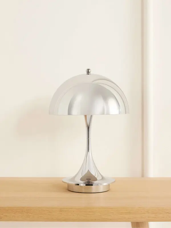 Louis Poulsen Panthella 160 Portable Table Lamp - Silver