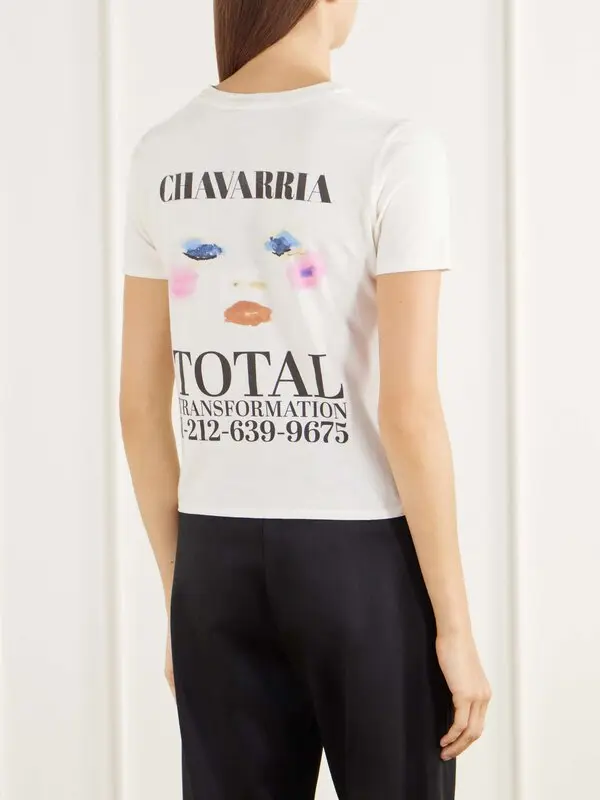 WILLY CHAVARRIA Total Transformation Printed Cotton-jersey T-shirt