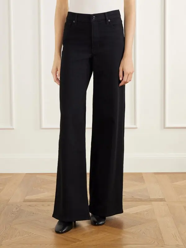 FRAME The Palace High-rise Flared Stretch Jeans