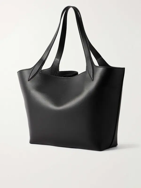 LIFFNER Belted Leather Tote