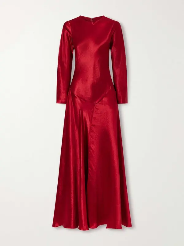 ABADIA Yara Satin Gown