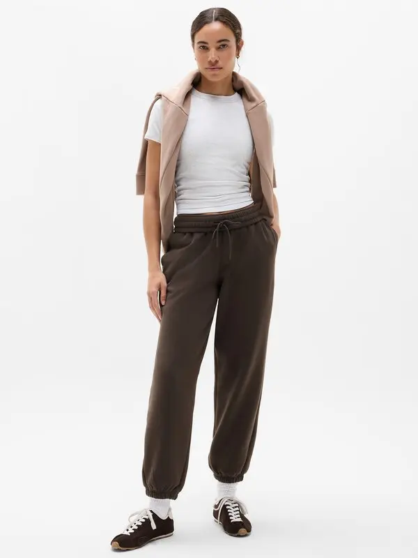 Athleta Forever Fleece Classic Jogger - Truffle