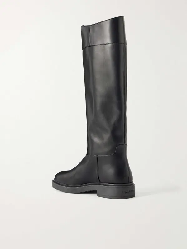 AQUAZZURA Ride 30 Leather Knee Boots
